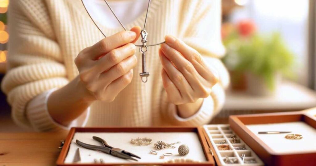 ネックレスのフックが固い？バネの直し方を解説！ - The_Opulent_Accessory